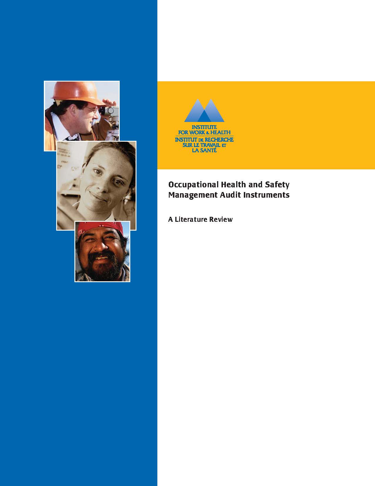 Occupational health and safety management audit instruments: a ...