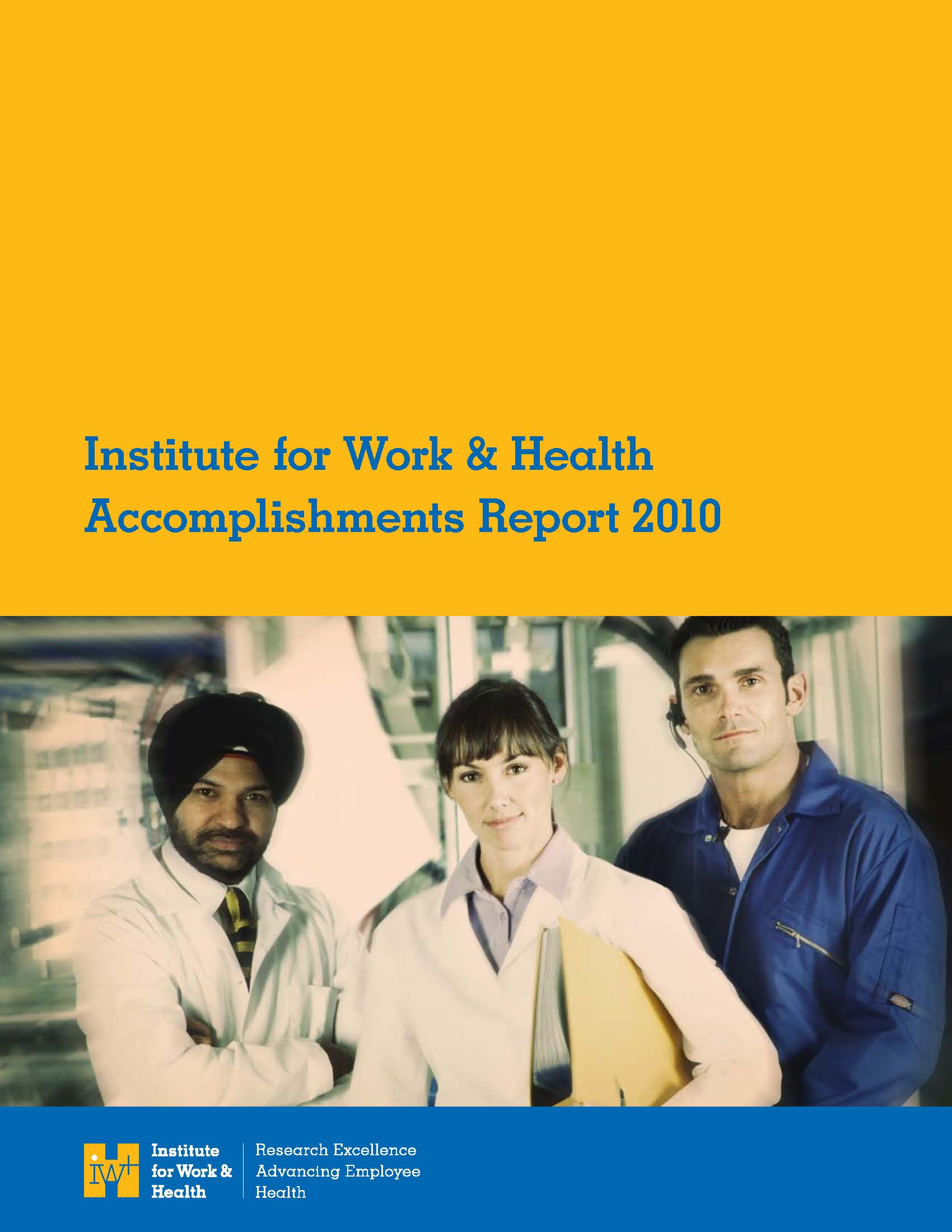 Accomplishments report 2010